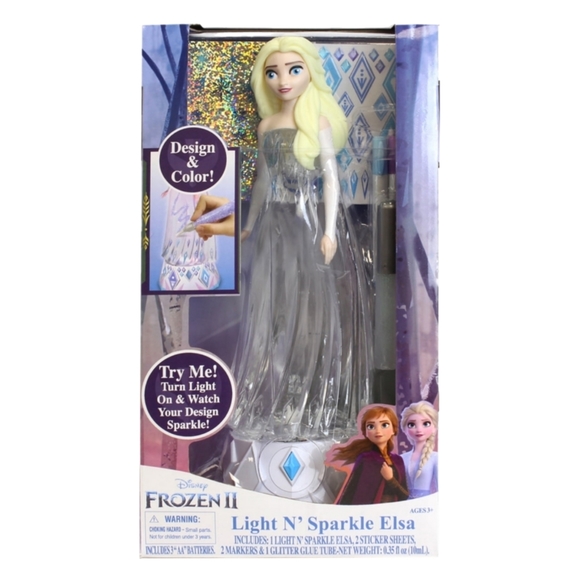 Disney | Other | Disney Pixar Frozen Ii Light N Sparkle Princess Elsa ...